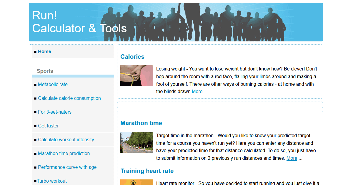 The seven stages of the marathon